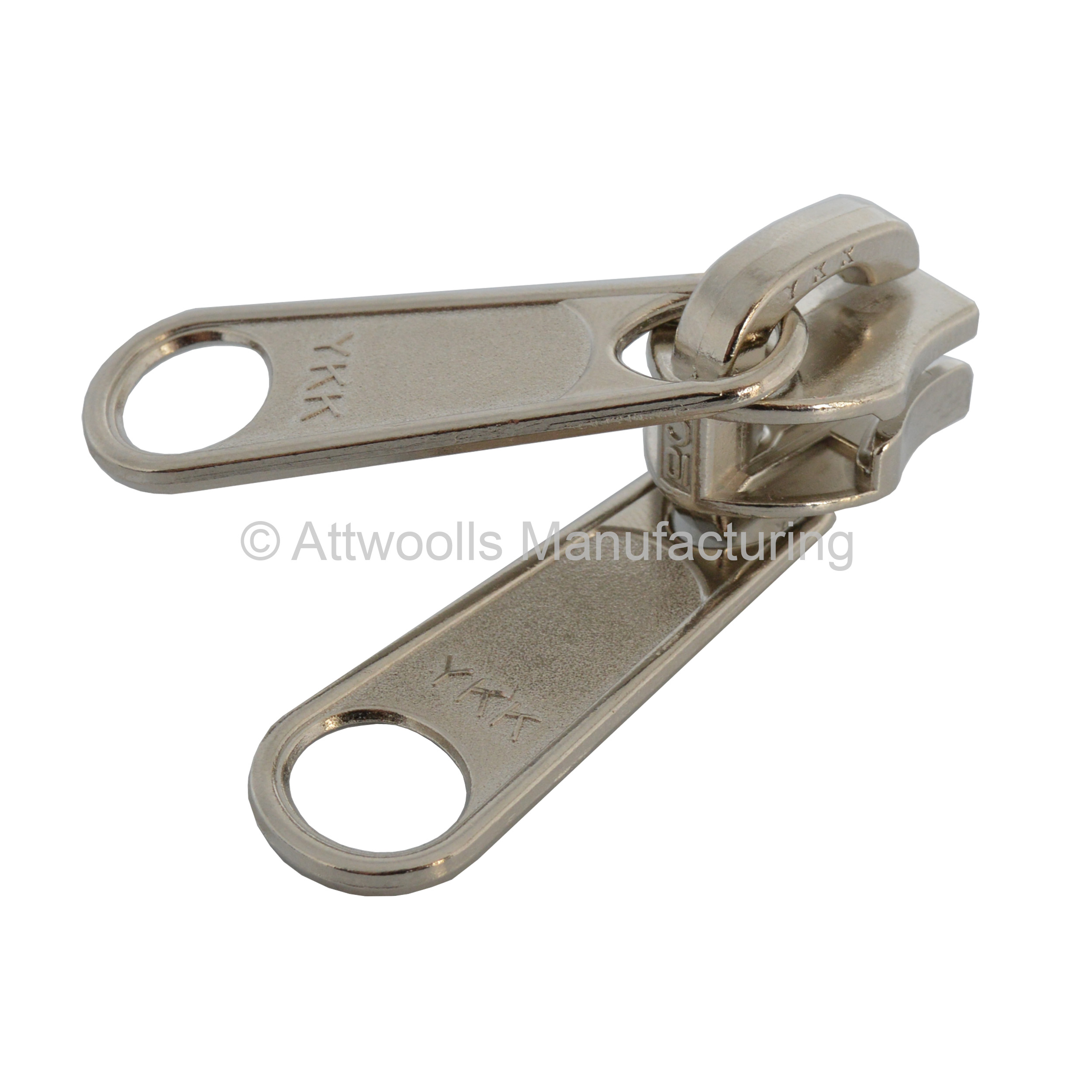 10mm Zip Slider Double Pull | Attwoolls Manufacturing