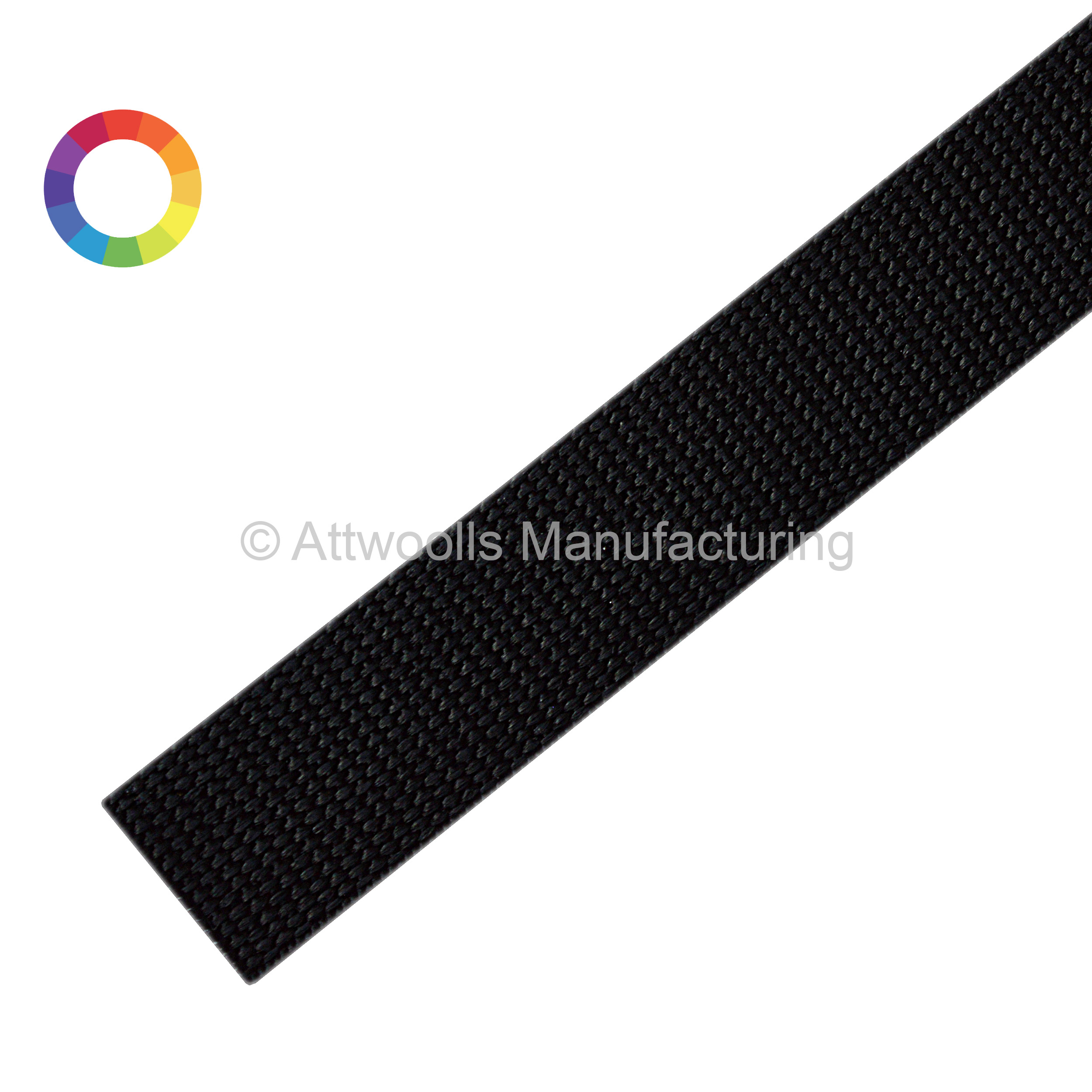 25mm Polypropylene Webbing | Attwoolls Manufacturing