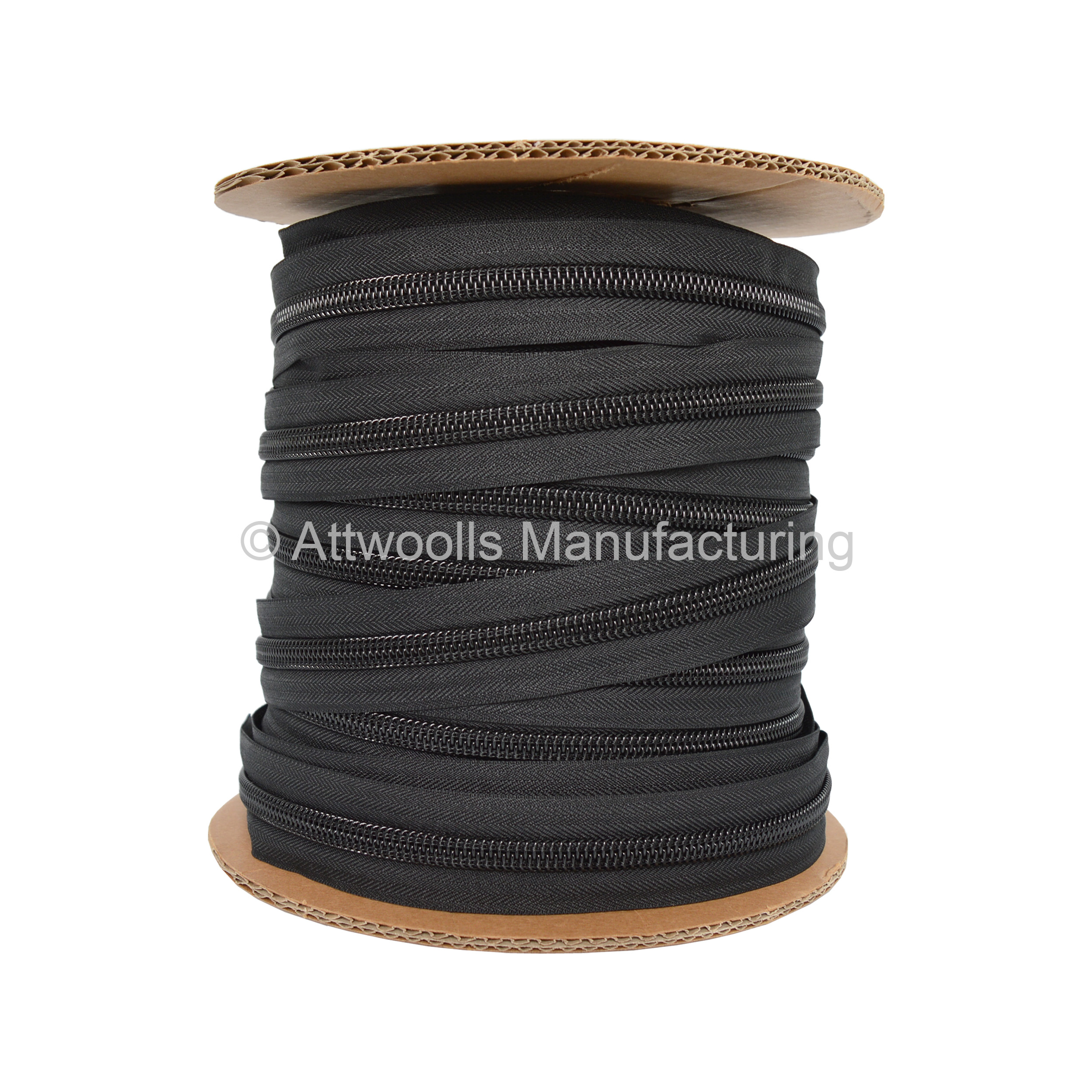 No.5 Spiral Chain Continuous Zip | Attwoolls Manufacturing