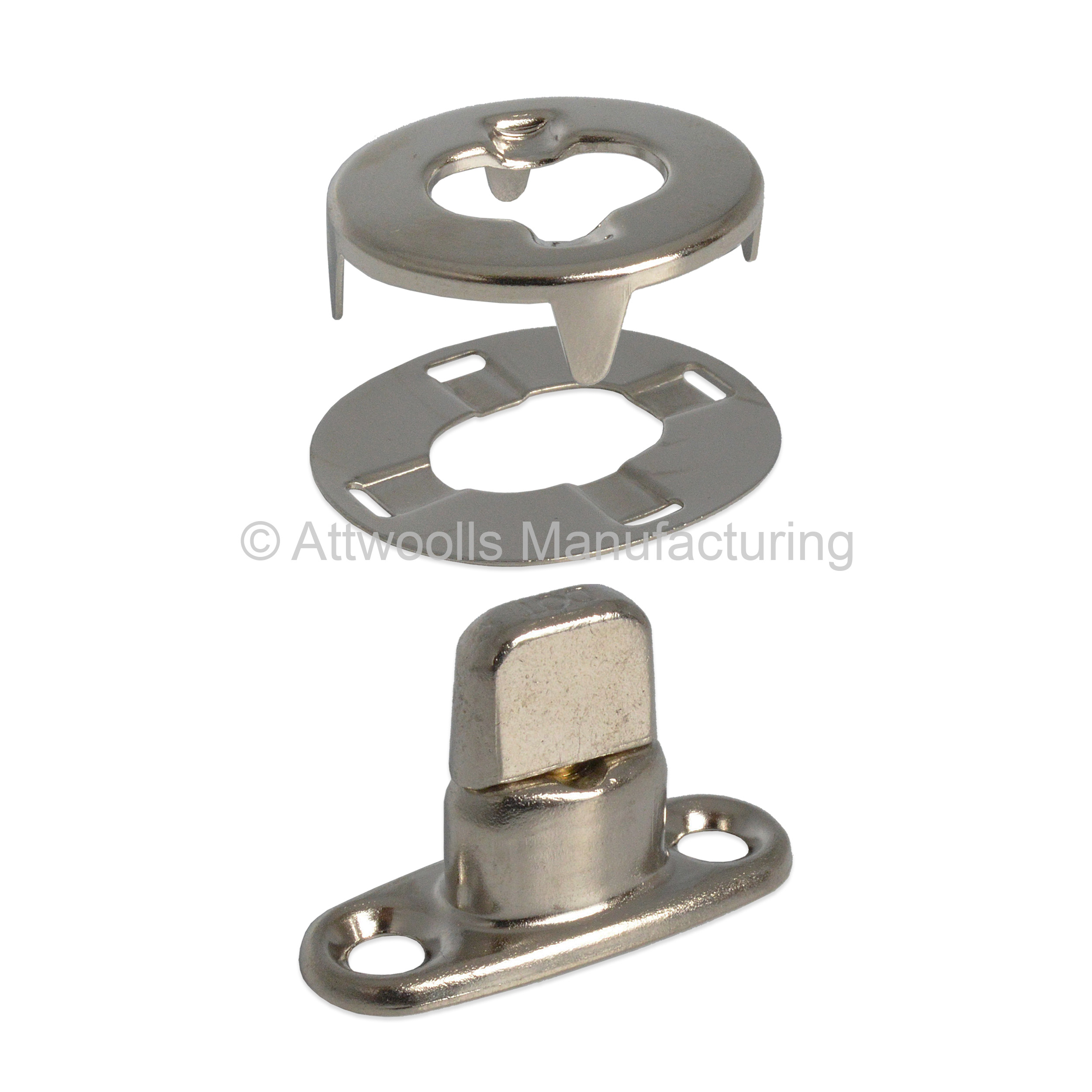 Shop Fabric To Wood Double Height Turn Button Set Online