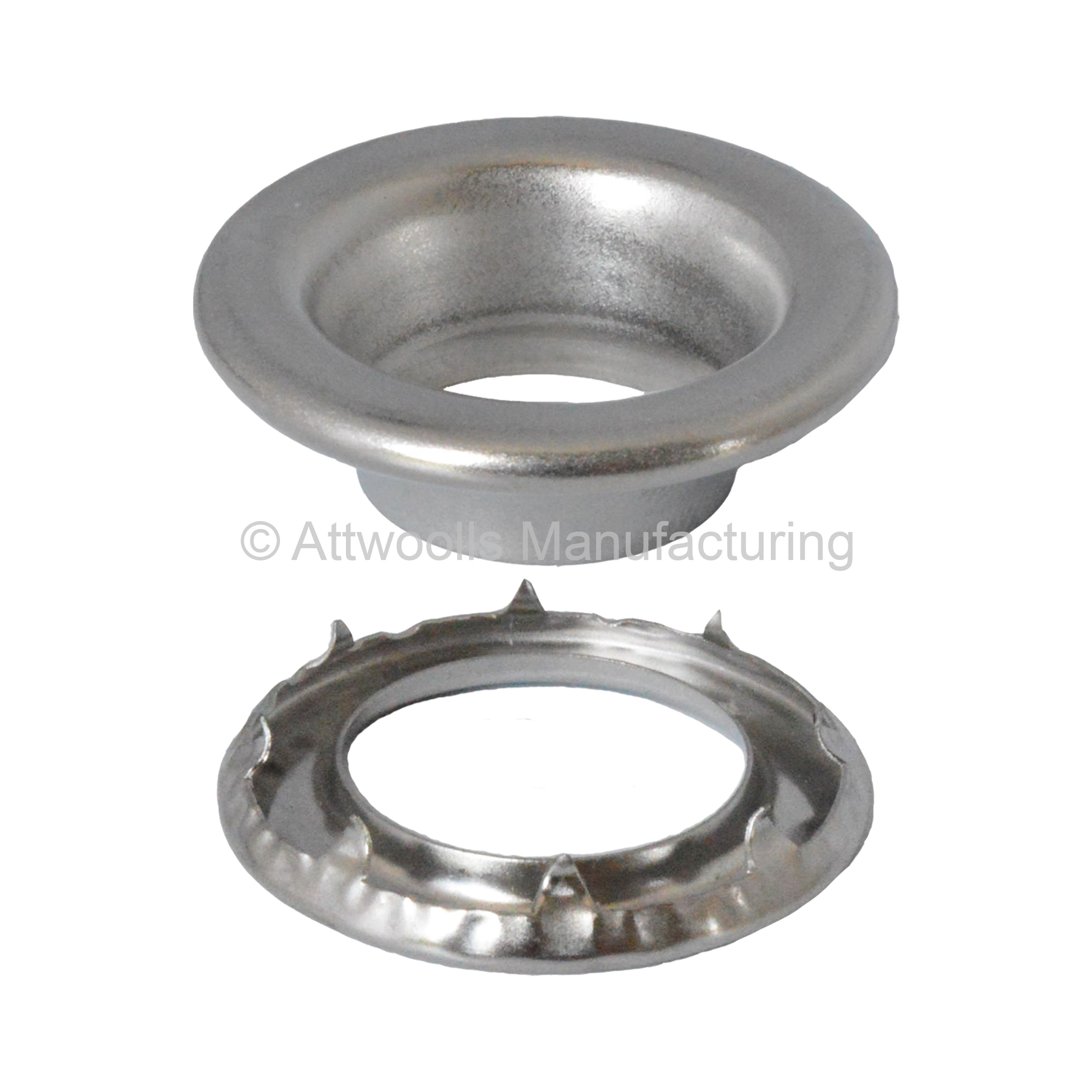 Shop Stainless Steel Eyelet Pack Of 50 14.73mm Online