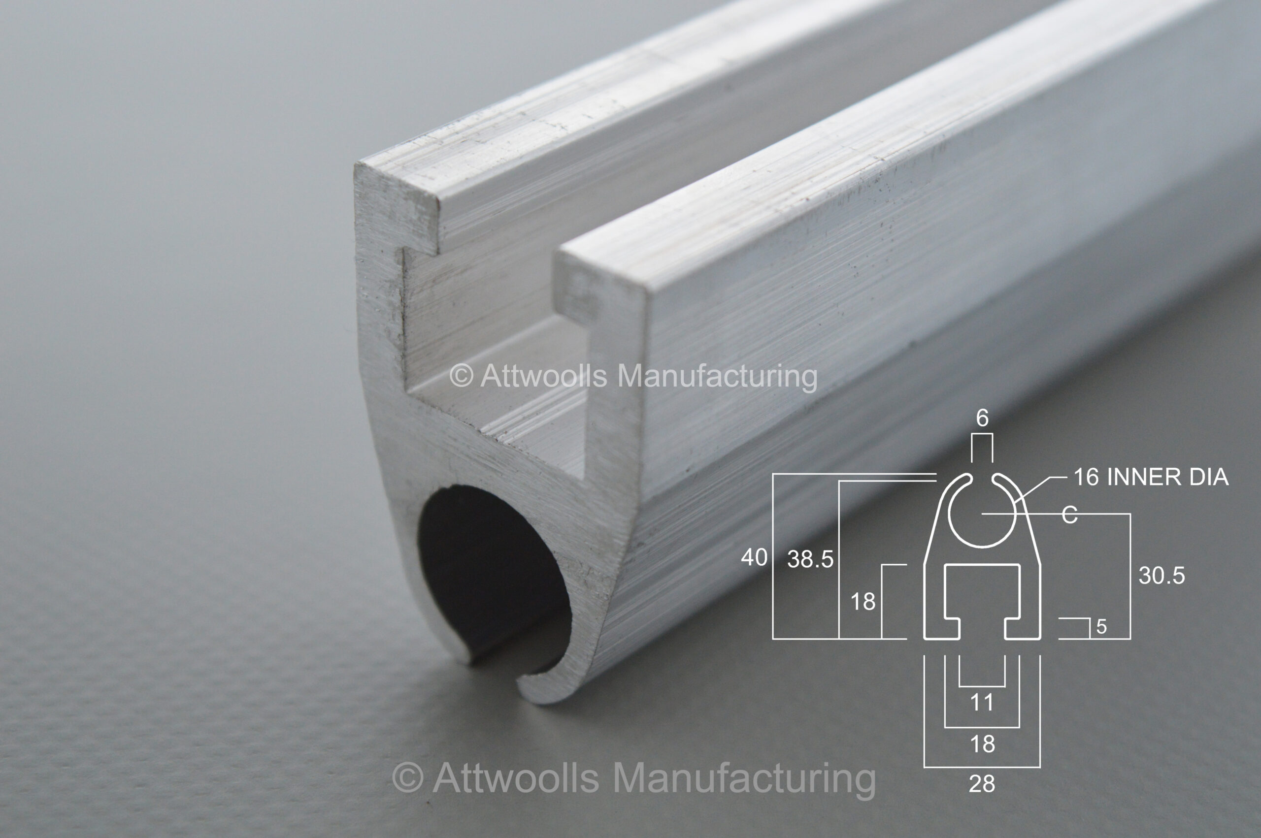 Shop our Single Shotgun Rail 3m Length Online | Attwoolls