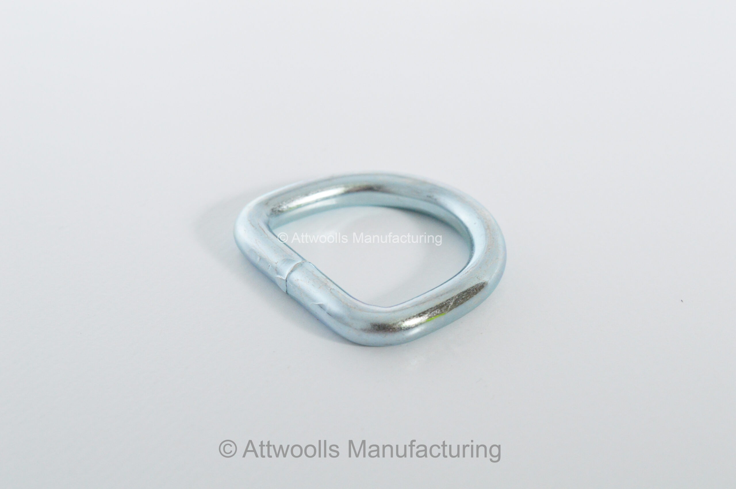 25mm Zinc Plated Steel D Ring | Attwoolls Manufacturing