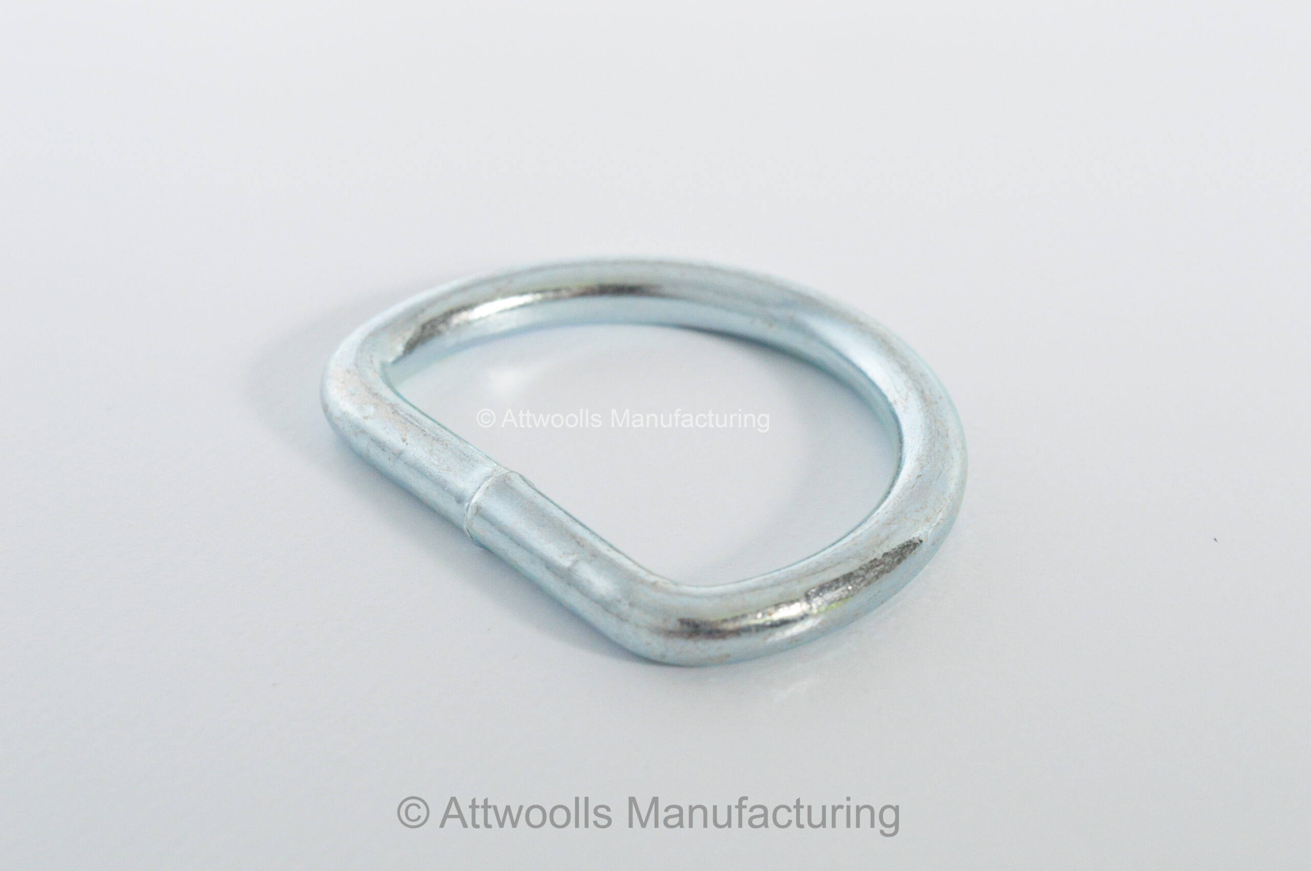 35mm Zinc Plated Steel D Ring | Attwoolls Manufacturing