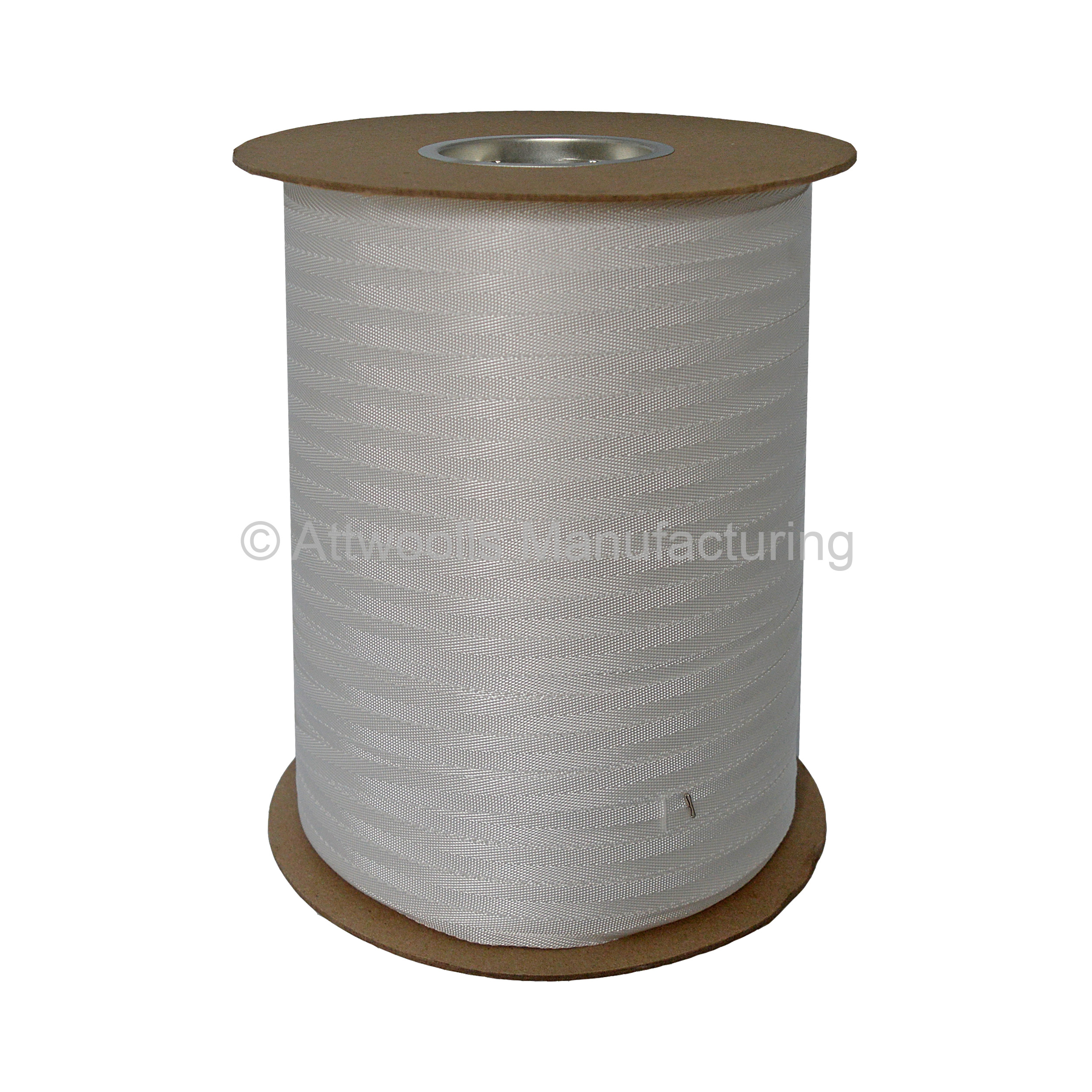 Shop our 12mm Natural Polyester Webbing 500m Roll Online | Attwoolls