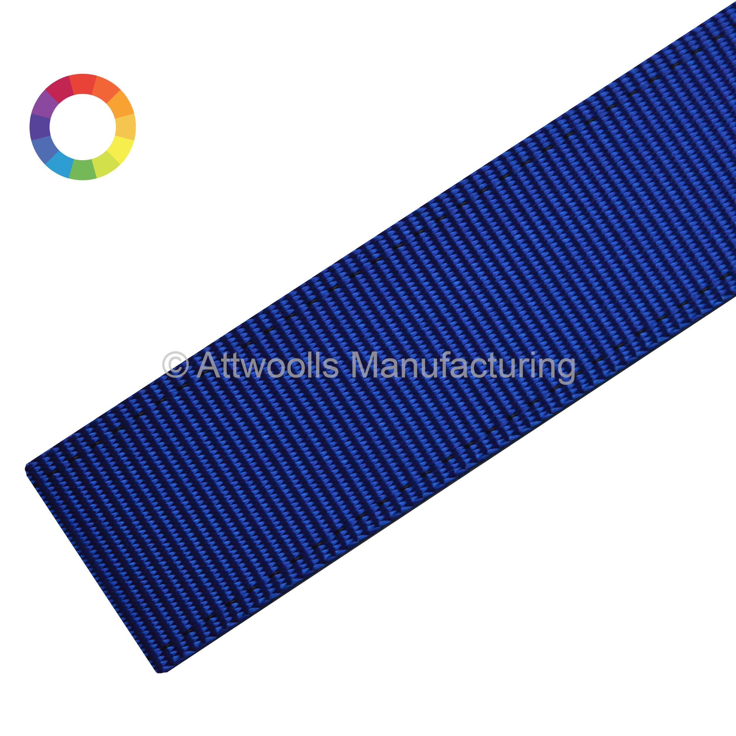 45mm Anti-Slip Polyester Webbing | Attwoolls Manufacturing