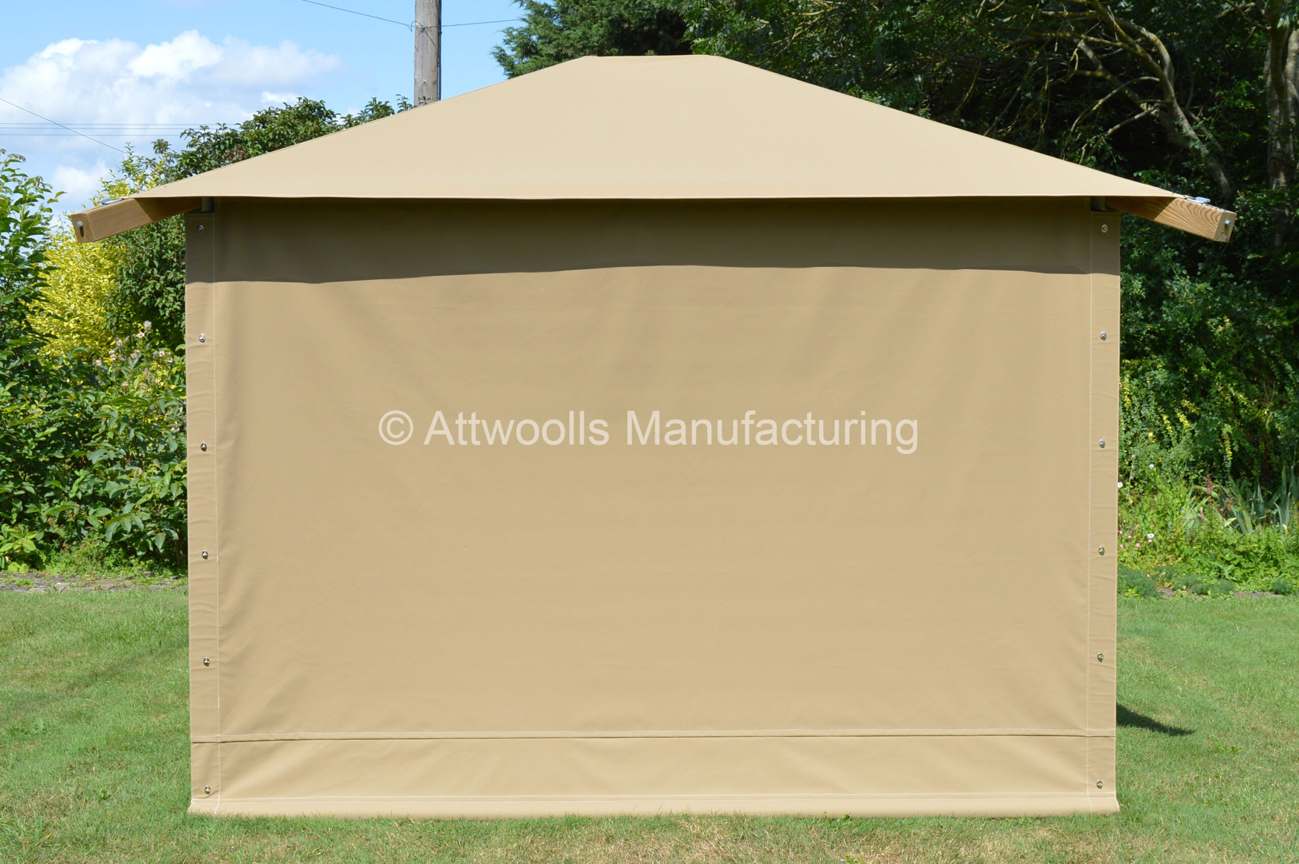 Gazebo Side Plain Panel | Attwoolls Manufacturing