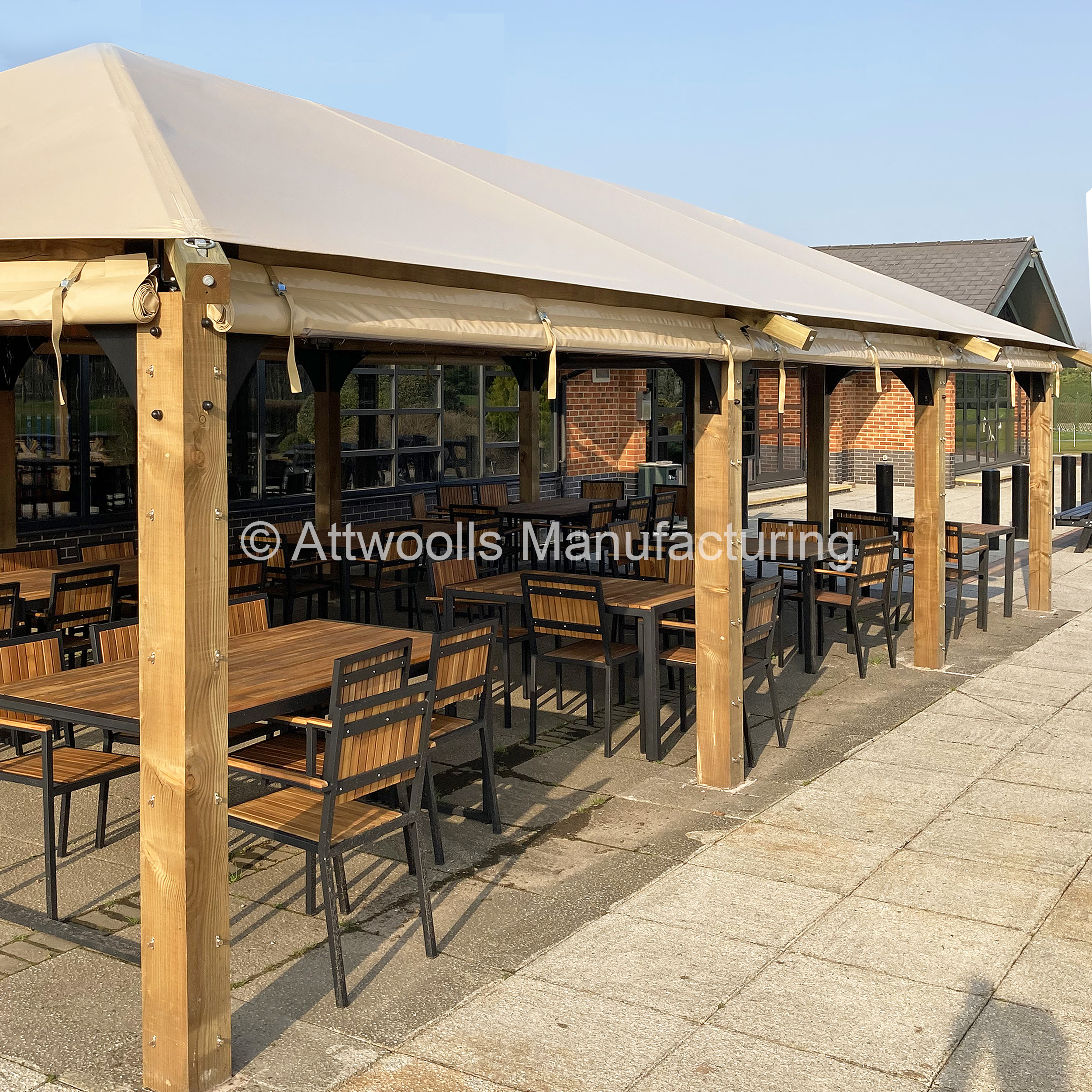 5m Canvas Lodge | Attwoolls Manufacturing